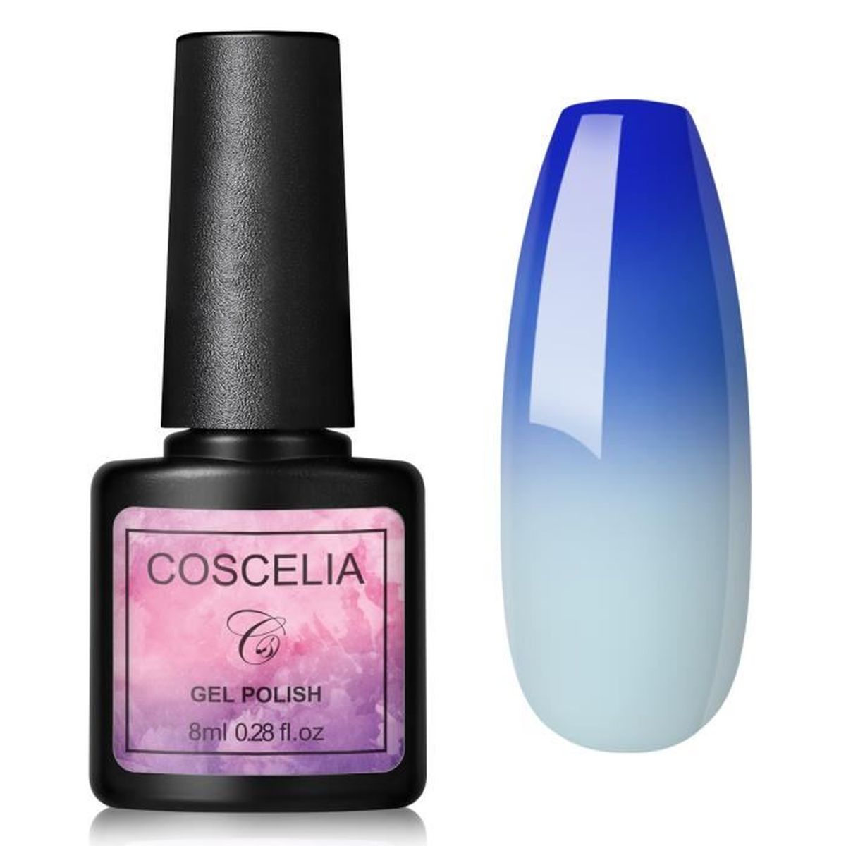 COSCELIA Vernis à Ongles Semi-permanents Gel Polish Couleurs Classiques ...