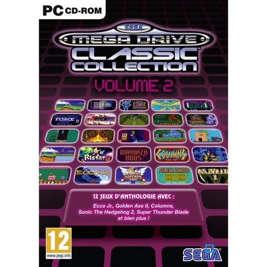 MEGA DRIVE COLLECTION VOL.2 / Jeu PC - Cdiscount Jeux vidéo