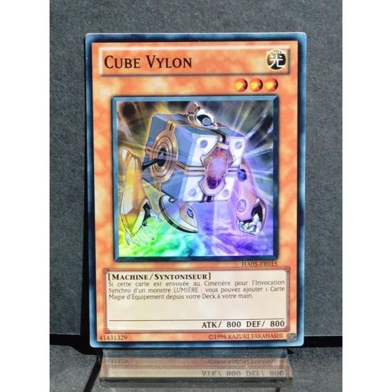 Carte YU-GI-OH HA05-FR015 Cube Vylon NEUF FR - Cdiscount Jeux - Jouets