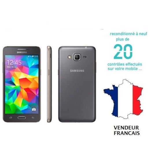 SAMSUNG GALAXY GRAND PRIME G530 GRIS - Cdiscount Téléphonie
