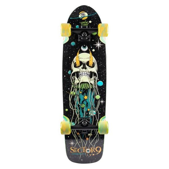 Planche de skate Sector 9 Chop Hop Charge - noir - 30,5x8,625x14,85 ...