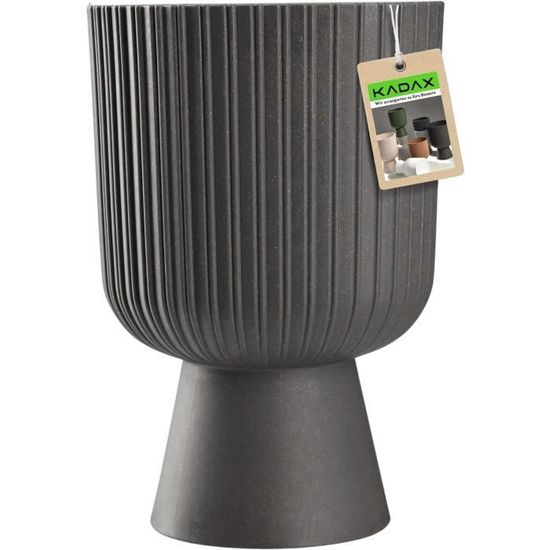 Pot de fleurs en plastique Golem Eco - TRAHOO - Modèle rond - 2 tailles ...