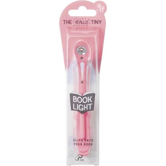Really Tiny Book Light (Pink) \ Compact Reading Lights For Books In Bed ...