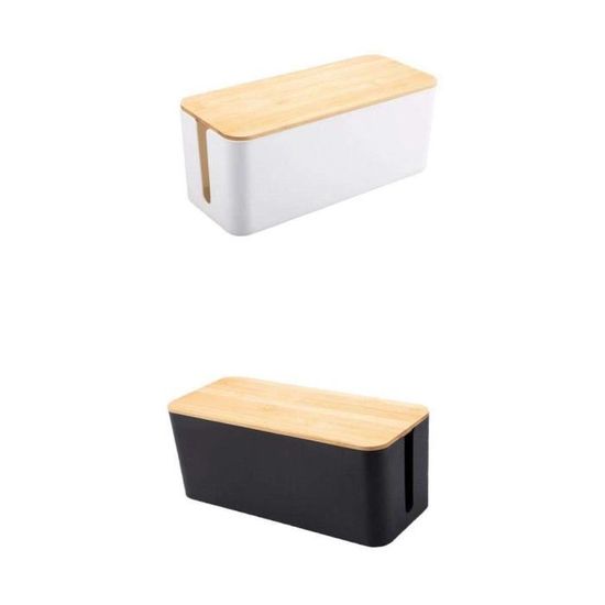 Boîte De Gestion De Câble élégante De Cache-fil De Barrettes D ...