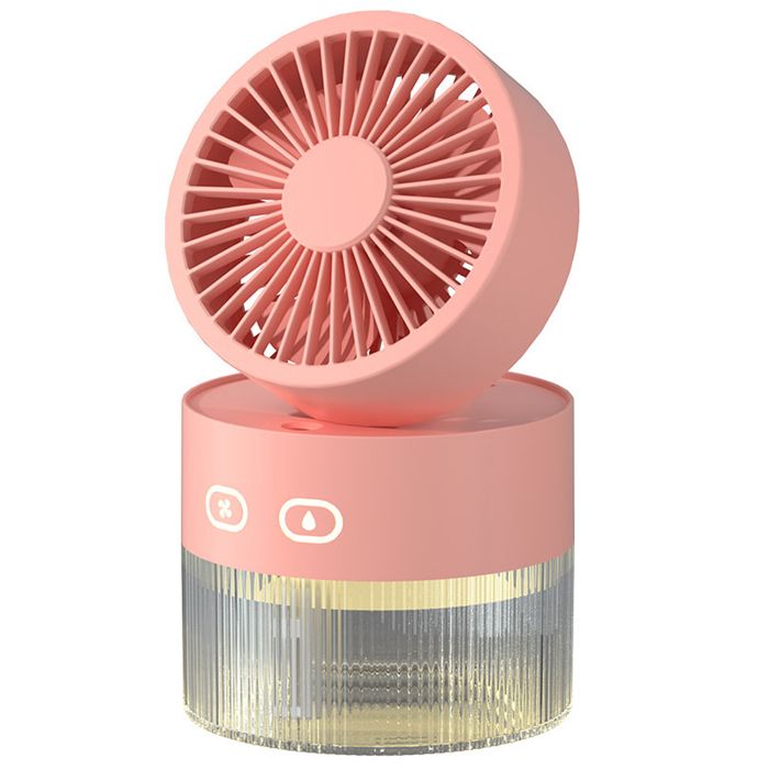 Mini ventilateur brumisateur de bureau, 1500 mAh, portable ...