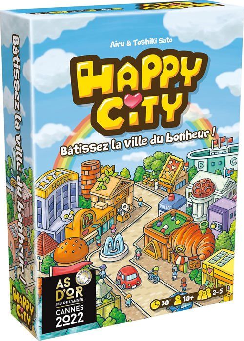 Happy City-Jeu De Société De Construction Urbaine Pour Enfants Dès 10 ...