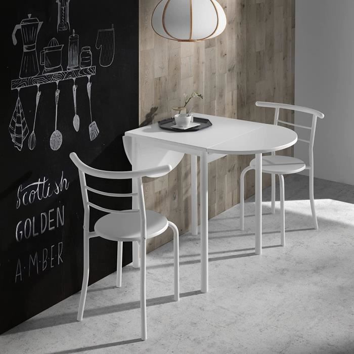 Table pliante - Ensemble table et chaises salle à manger, table à ...