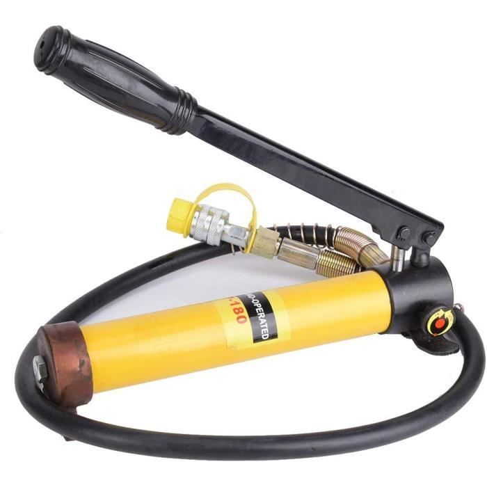 Cric hydraulique court 0T,Hydraulique manuelle Pack pompe main 350CC,Pneumatique Cric de ...