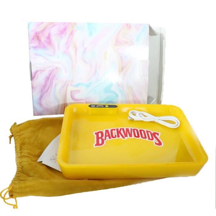 Chicha,Plateaux à mauvaises herbes LED avec échelle,changement de ...