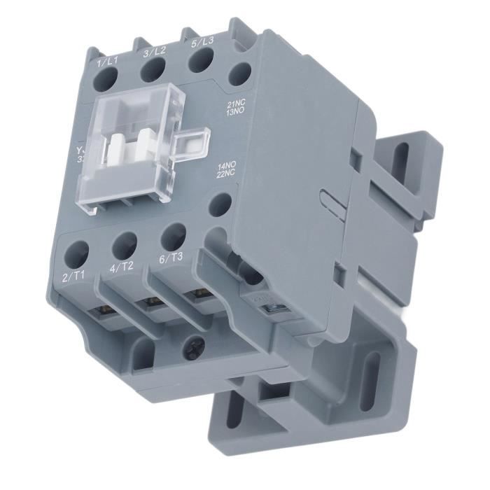 DEX contacteur électrique contacteur triphasé Contacteur AC bobine de ...