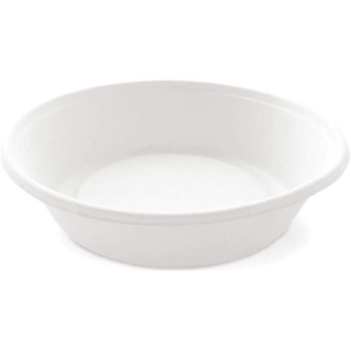 Assiette Jetable - Limics24 - 40 Bols Saladiers Take Away 900 Ml Plat ...