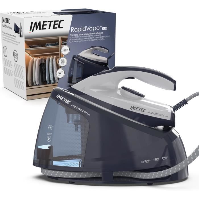 Fer À Repasser Vapeur Rapidvapor-Prêt En 1 Minute-Repassage Sans ...