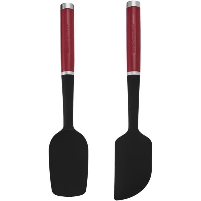 Ensemble cuillère et spatule en silicone 2 pc, rouge empire, 30[S284 ...