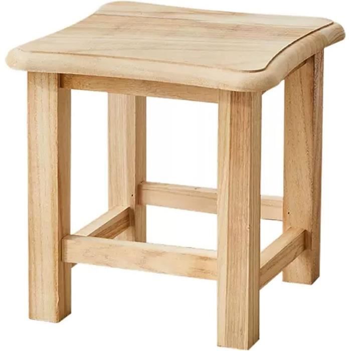 Tabouret En Bois Petit Tabouret Pour Salon Table Basse Tabouret ...