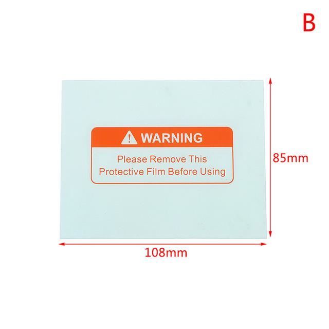 FILM POUR VITRAGE,5pcs--Couvercle de bouclier de soudure Transparent ...