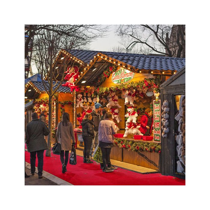 Moquette Stand Expo - Rouge vif - Rouleau de 2m x 52m - Cdiscount Bricolage