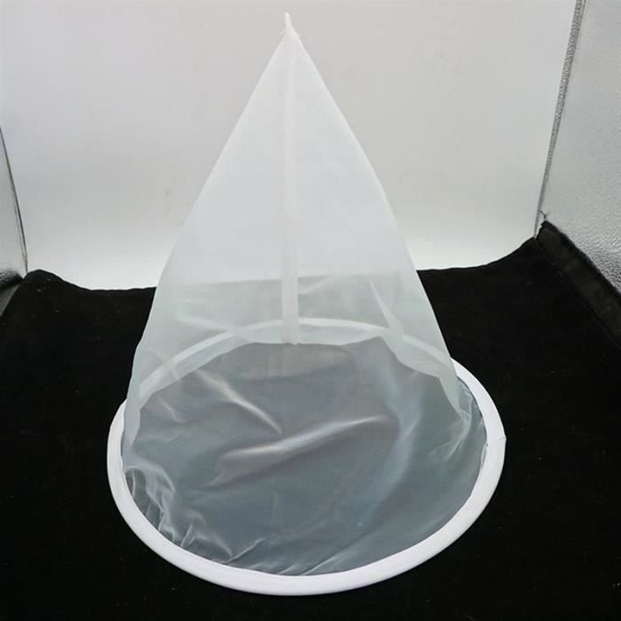 PASSOIRE,White--Filet filtrant à miel Ultra fin en Nylon, en forme ...