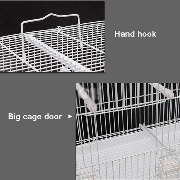 Cage à Oiseaux Villa Cage d'élevage Maison de Luxe for Les Oiseaux ...