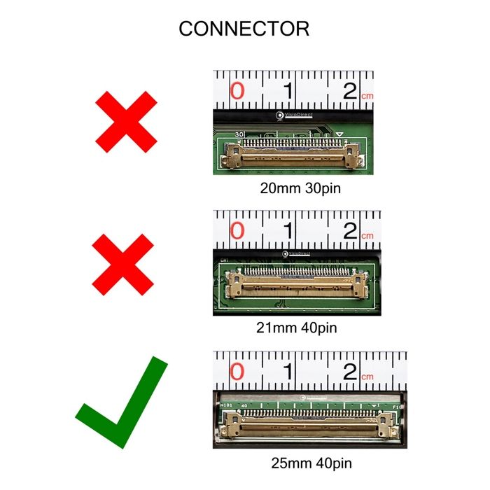 Visiodirect® Dalle ecran tactile 14" LED compatible avec Dell 9PN3R ...