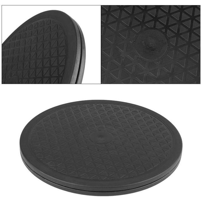 Support Rotatif, Noir 360° 10'' Plateforme Rotative Plateau Tournant ...