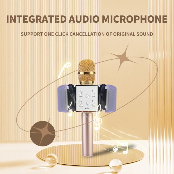 K20 Microphone karaoké Bluetooth micro sans fil avec son magique ...