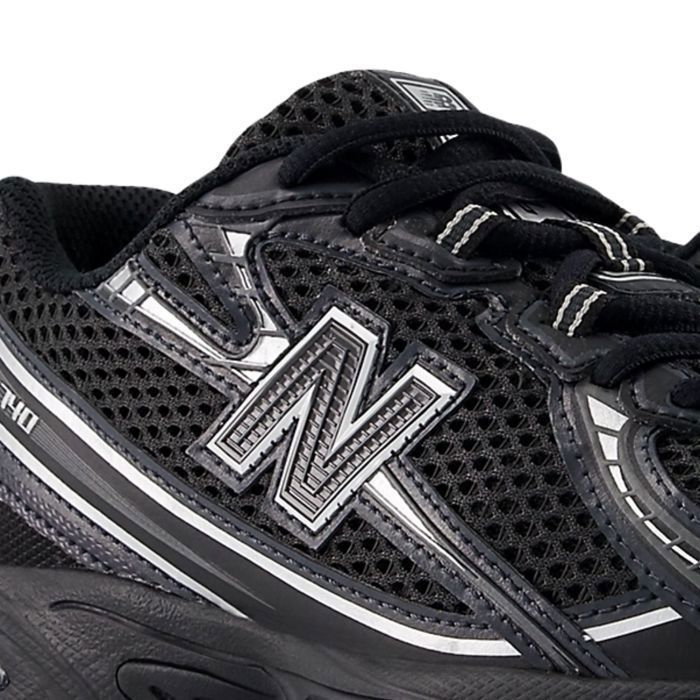 Basket - NEW BALANCE - 740 GR740BM - Noir - Enfant - Lacets Noir ...
