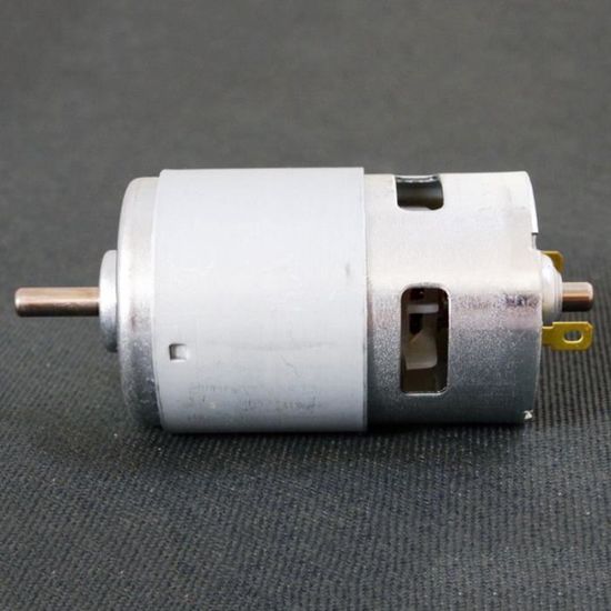 Moteur à balais de carbone cc 6V-15V 12V RS-775 tr-min, grande vitesse ...