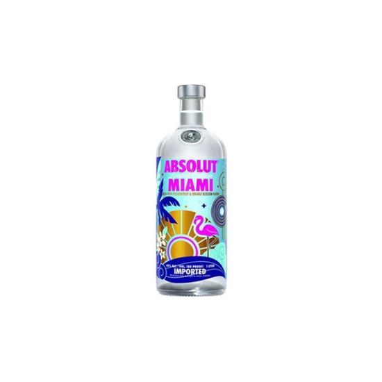 Absolut Miami 1L - La cave Cdiscount