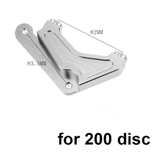 (200 Argent B)Étrier de frein moto RPM 4 pistons pour Yamaha Aerox ...