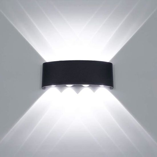 Moderne Lampe Murale Led Applique Murale Up Down Imperméable Aluminium ...