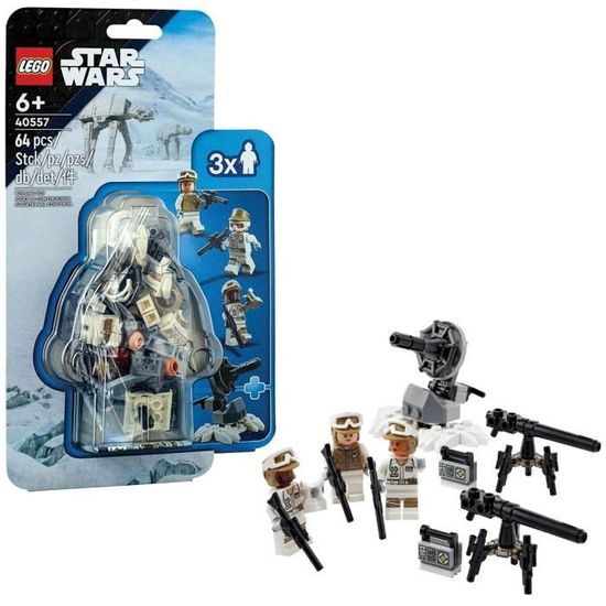 LEGO® Star Wars La défense de Hoth™ (40557) - Cdiscount Jeux - Jouets