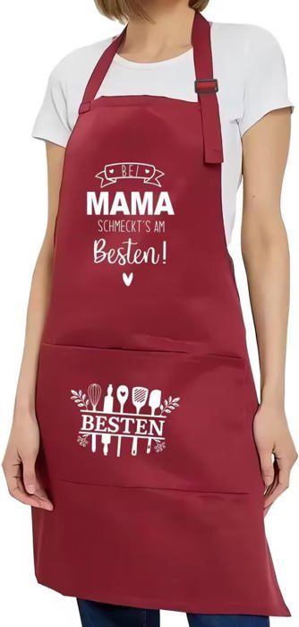 Tablier Cuisine Personnaliser pour Maman Tablier Ajustable Cadeaux pour ...