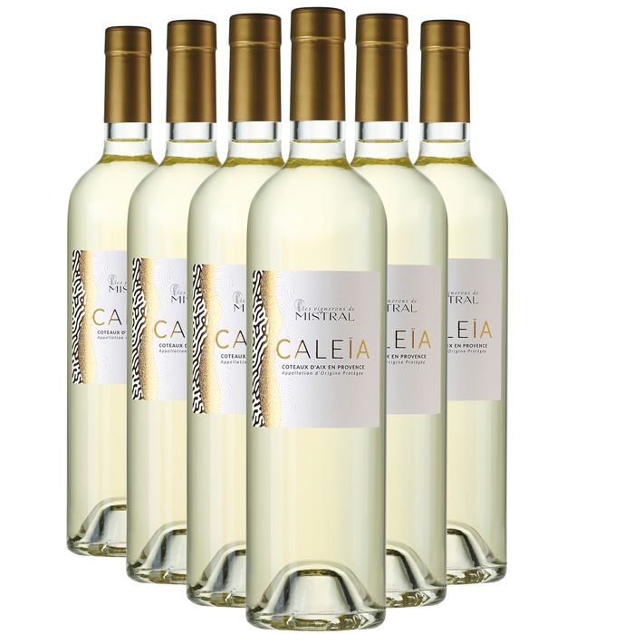 Les Vignerons de Mistral Coteaux d'Aix-en-Provence Caleïa 2024 - Vin ...