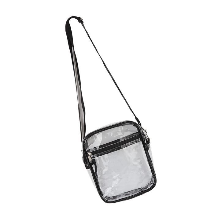 Sac à bandoulière transparent - ATYHAO - Modèle 10697 - Grande capacité ...