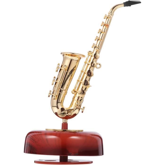 Boîte Boîte À Musique Rétro Modèle De Sax Alto Modèle De Saxophone ...