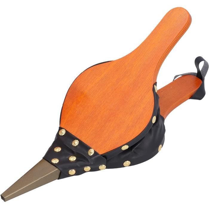 Soufflet de Cheminée, Souffleur de Foyer en Cuir, Souffleur de Bois ...