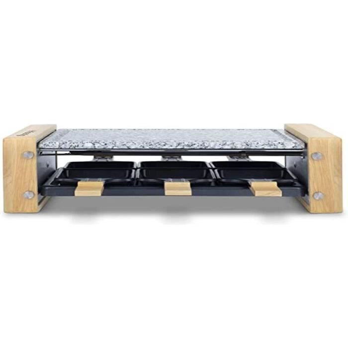 Appareil à raclette Multifonction 6 personnes WOD6, Professionnel, 900W ...