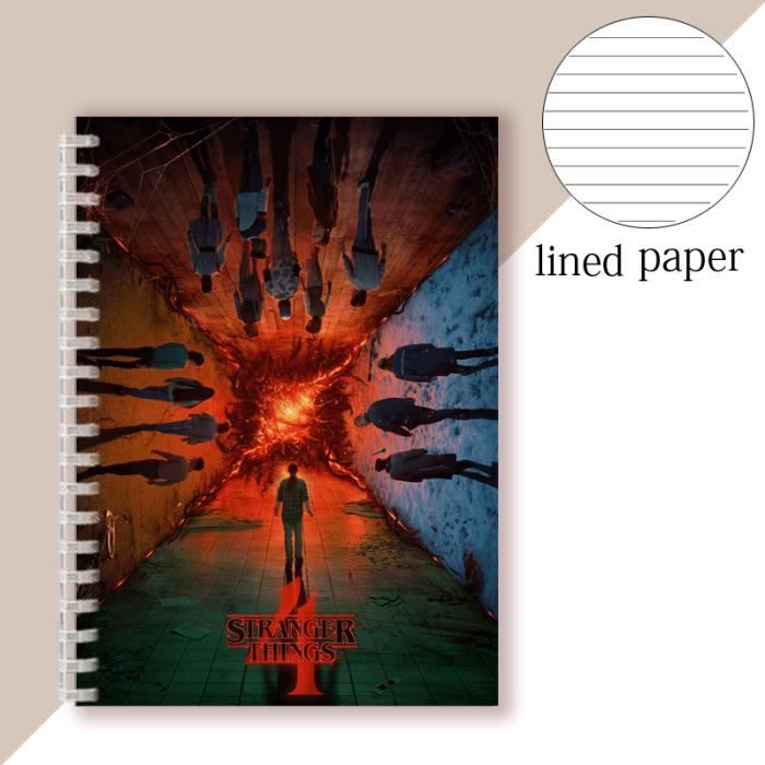 Cahier À Spirale Avec Motif Stranger Things Saison 2, Friends Don't Lie ...