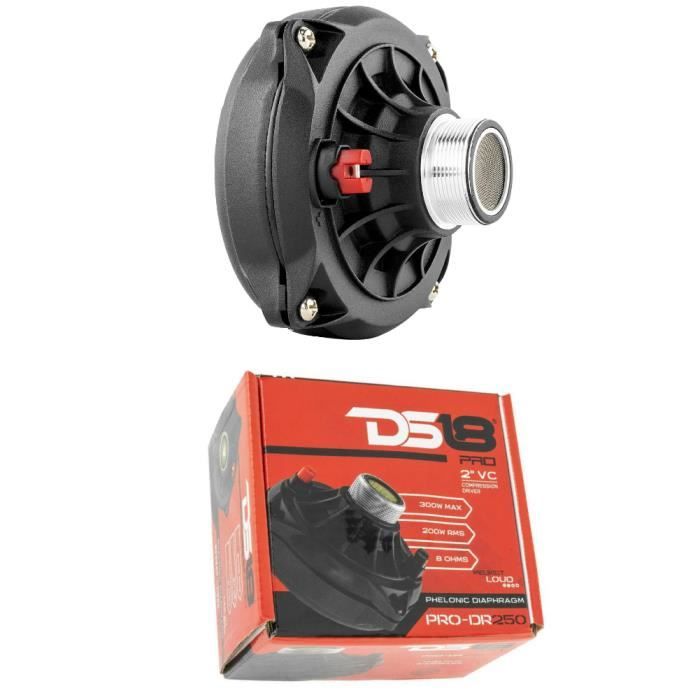 1 DS18 PRO-DR250 à compression 200 watt rms 300 watt max 1" 2,5 cm ...