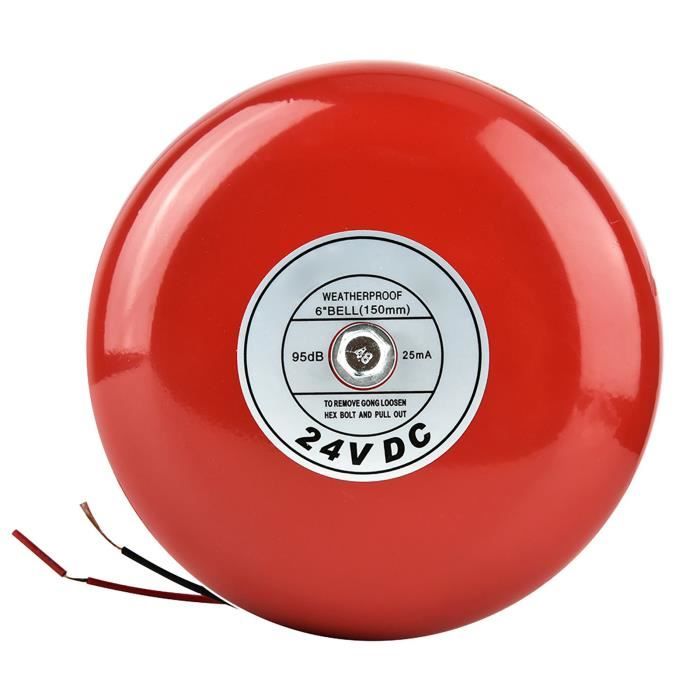 EJ.life sonnette d'alarme incendie Cloche d'alarme incendie ronde en ... EJ.life sonnette d'alarme incendie Cloche d'alarme incendie ronde en ...