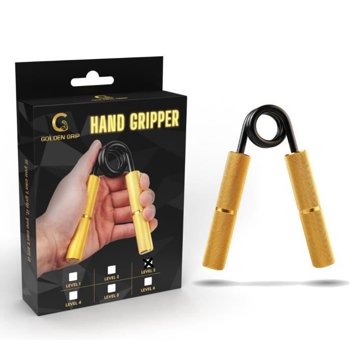 Hand Gripper Level 3 (68kg/150lbs) - Cdiscount Sport