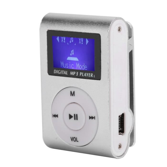 Lecteur MP3 - GOTOTOP - Mini Lecteur de Musique - 32 Go - Écran LCD ...