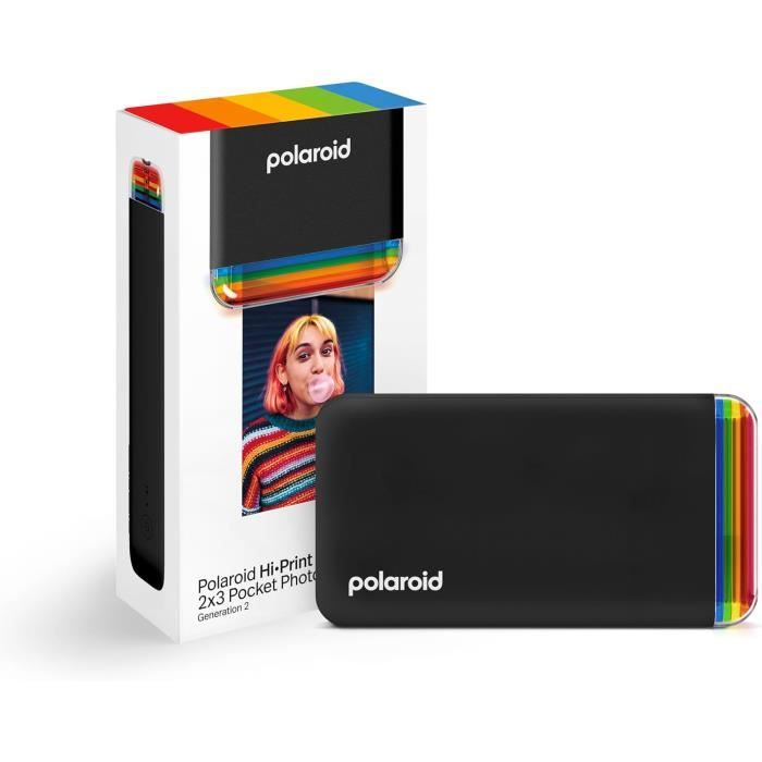 Polaroid Hi-Print - 2nd Generation - Imprimante Portable 2x3 connectée ...