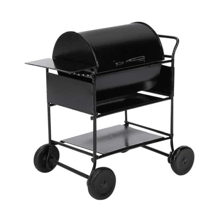 Miniature Barbecue Grill Mini Dollhouse BBQ Roasting Metal Kitchen ...
