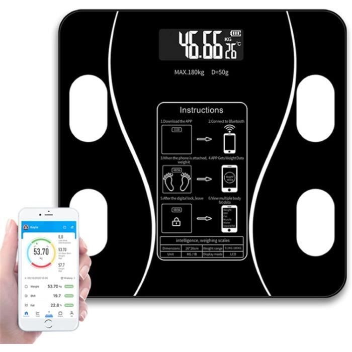 Échelle Du Corps Humain Homme Smart Poids Santé Santé Échelle ...