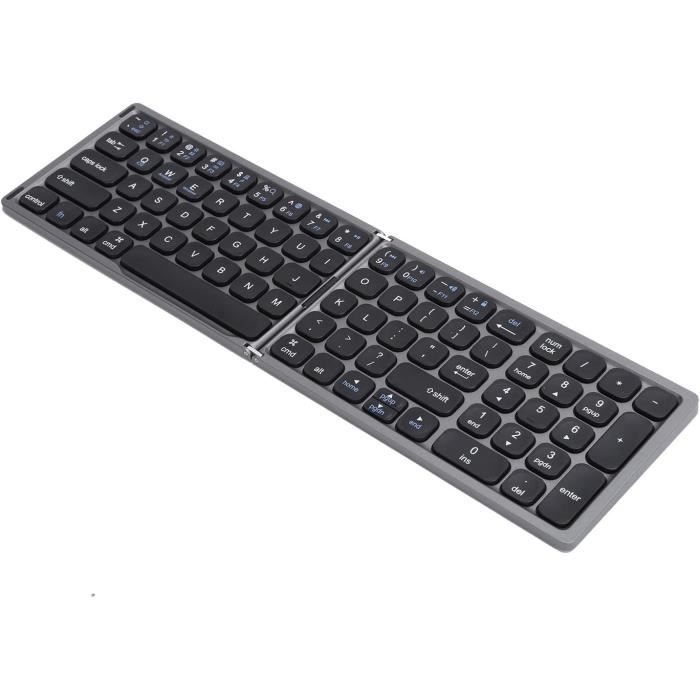 Clavier Bluetooth Pliable, Clavier Bluetooth Portable Avec Pavé ...
