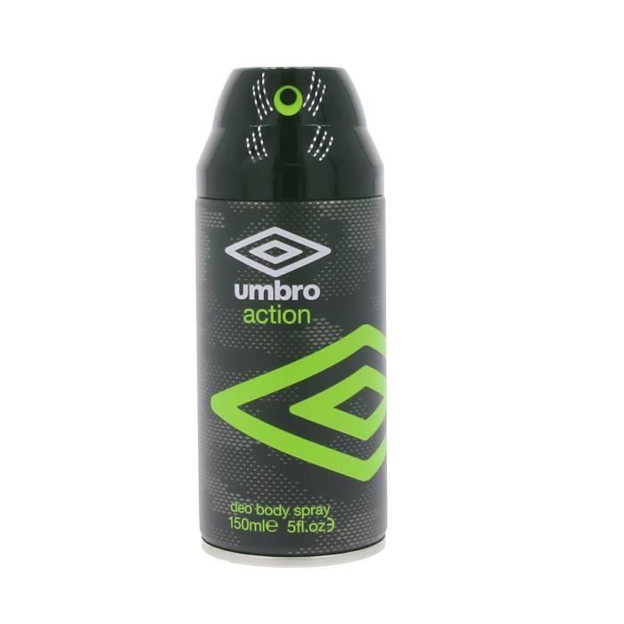 Umbro Action Homme's Déodorant 150 ml Body Spray - Cdiscount Au quotidien