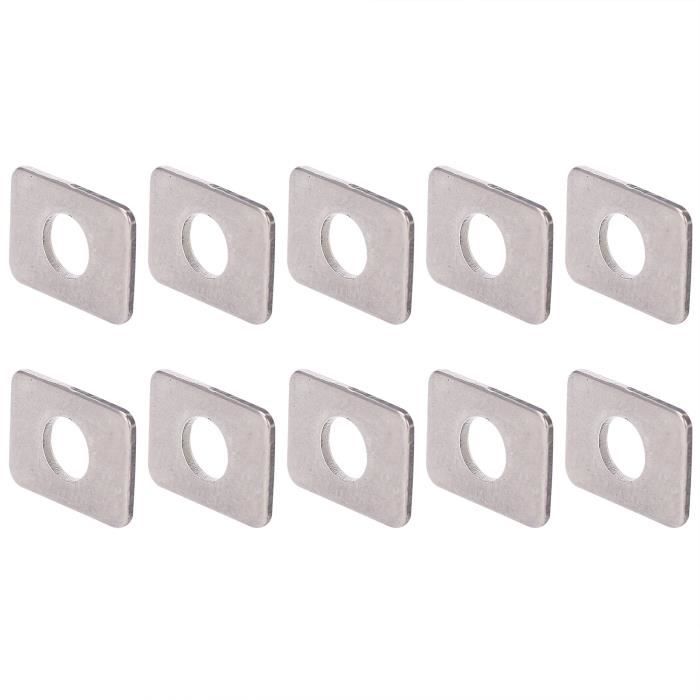 Zerone plaque de soupape de pompe à air 50 pièces plaque de vanne muet joint de Machine sans ...