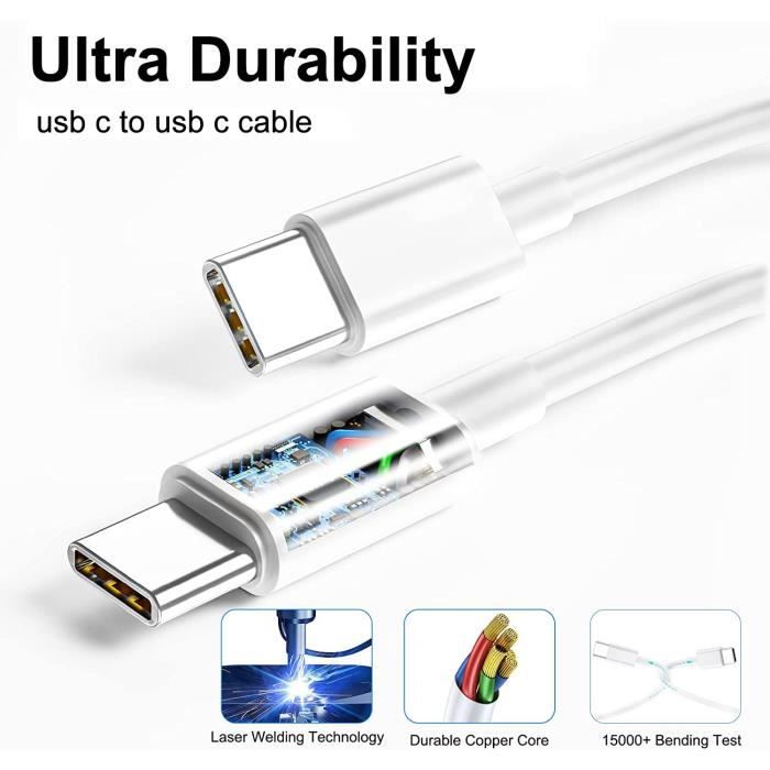 Chargeur - SOKANY - 20W - USB Type-C - Design compact - Câble inclus ...