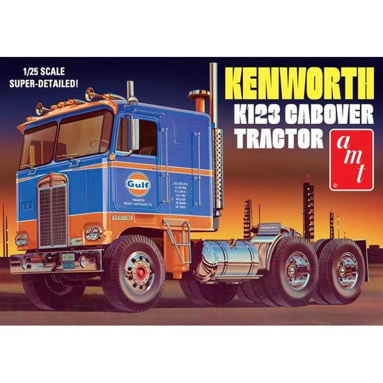 AMT Plastic Models - Maquette Camion Kenworth K-123 Cabover Tractor ...